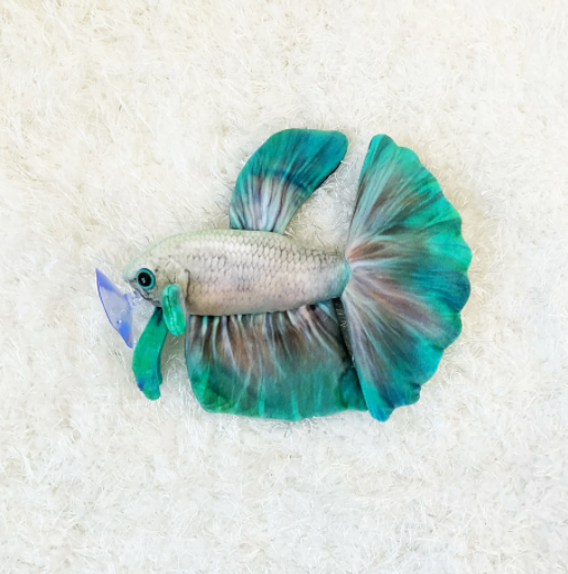 GreenPleco Jade Mist Betta Plushie - 6" – Aquatic Support Systems